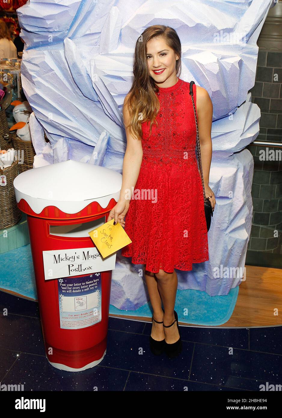 Electra Formosa attend the launch of the Disney Store's Share in the ...