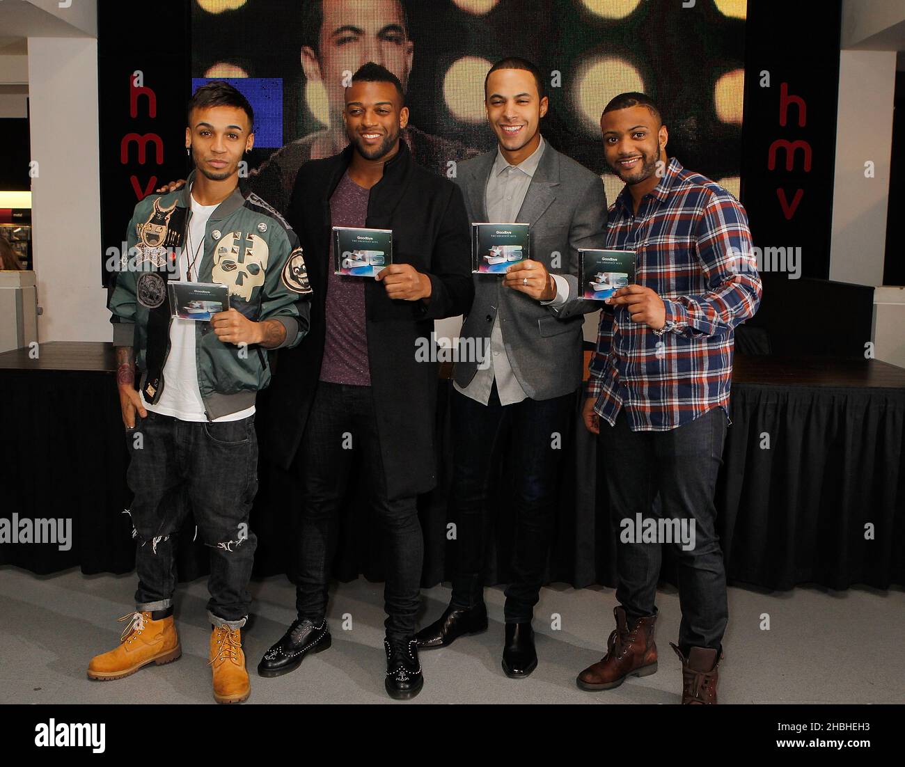 J b gill and marvin humes of jls hi-res stock photography and images ...