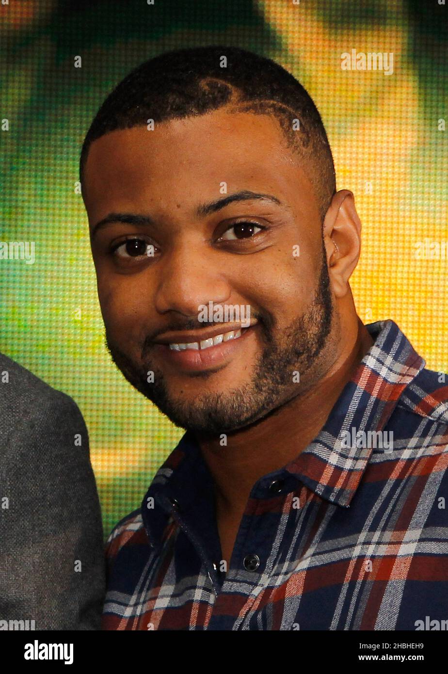 JB Gill of Boyband JLS at the signing of their album 'Goodbye' Greatest ...