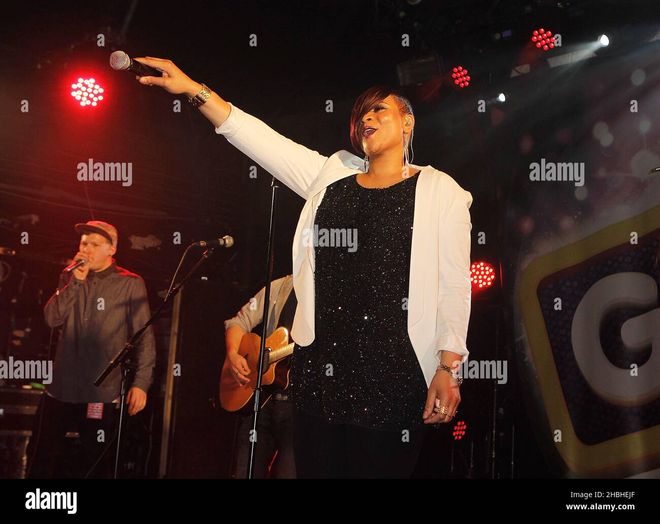 Gabrielle performs on stage at G-A-Y Heaven in London Stock Photo - Alamy