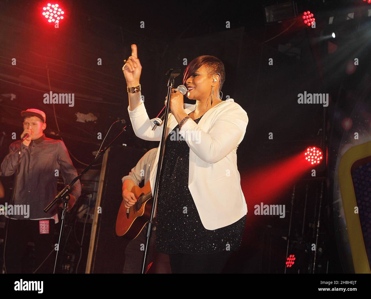 Gabrielle performs on stage at G-A-Y Heaven in London Stock Photo - Alamy
