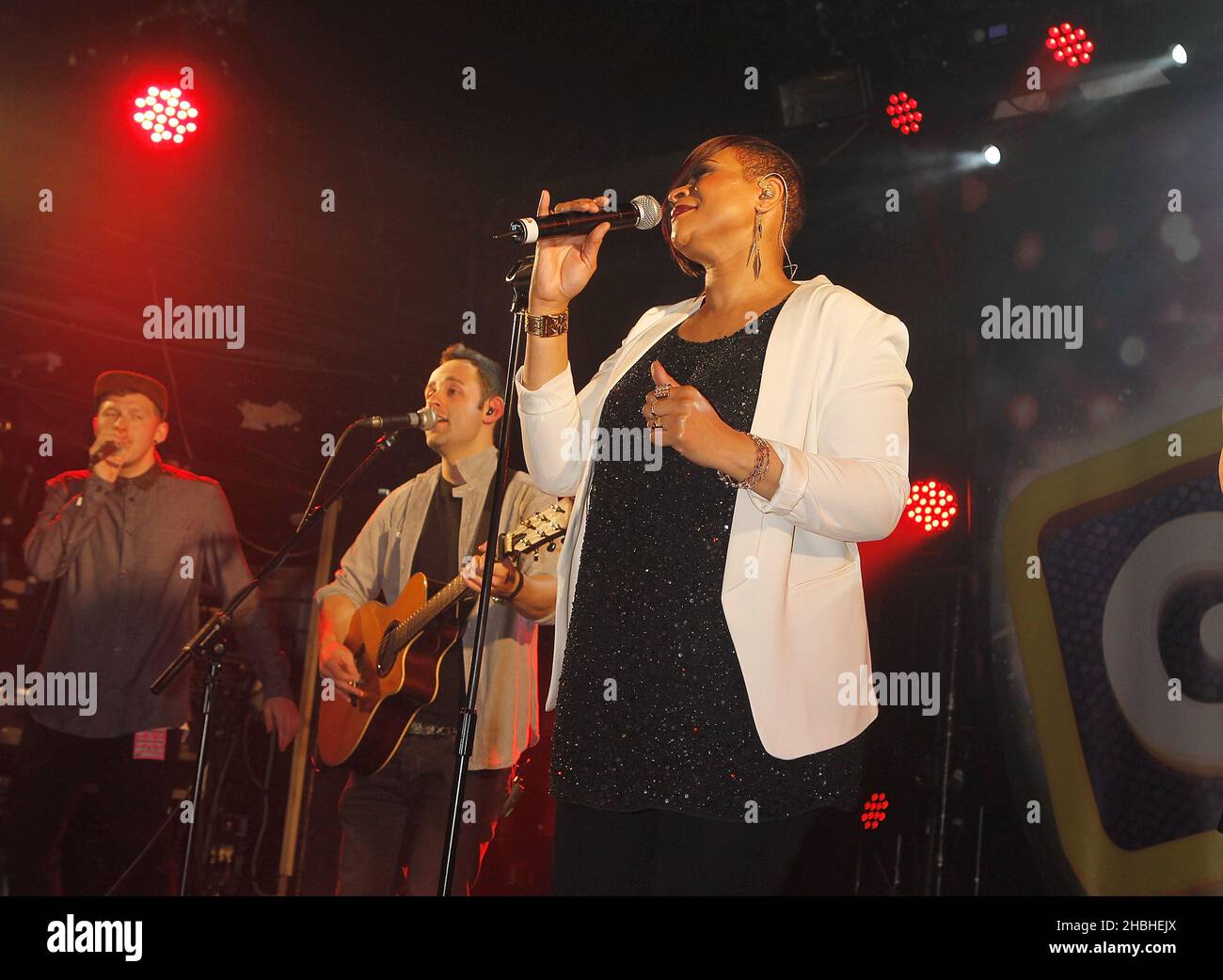 Gabrielle performs on stage at G-A-Y Heaven in London Stock Photo - Alamy