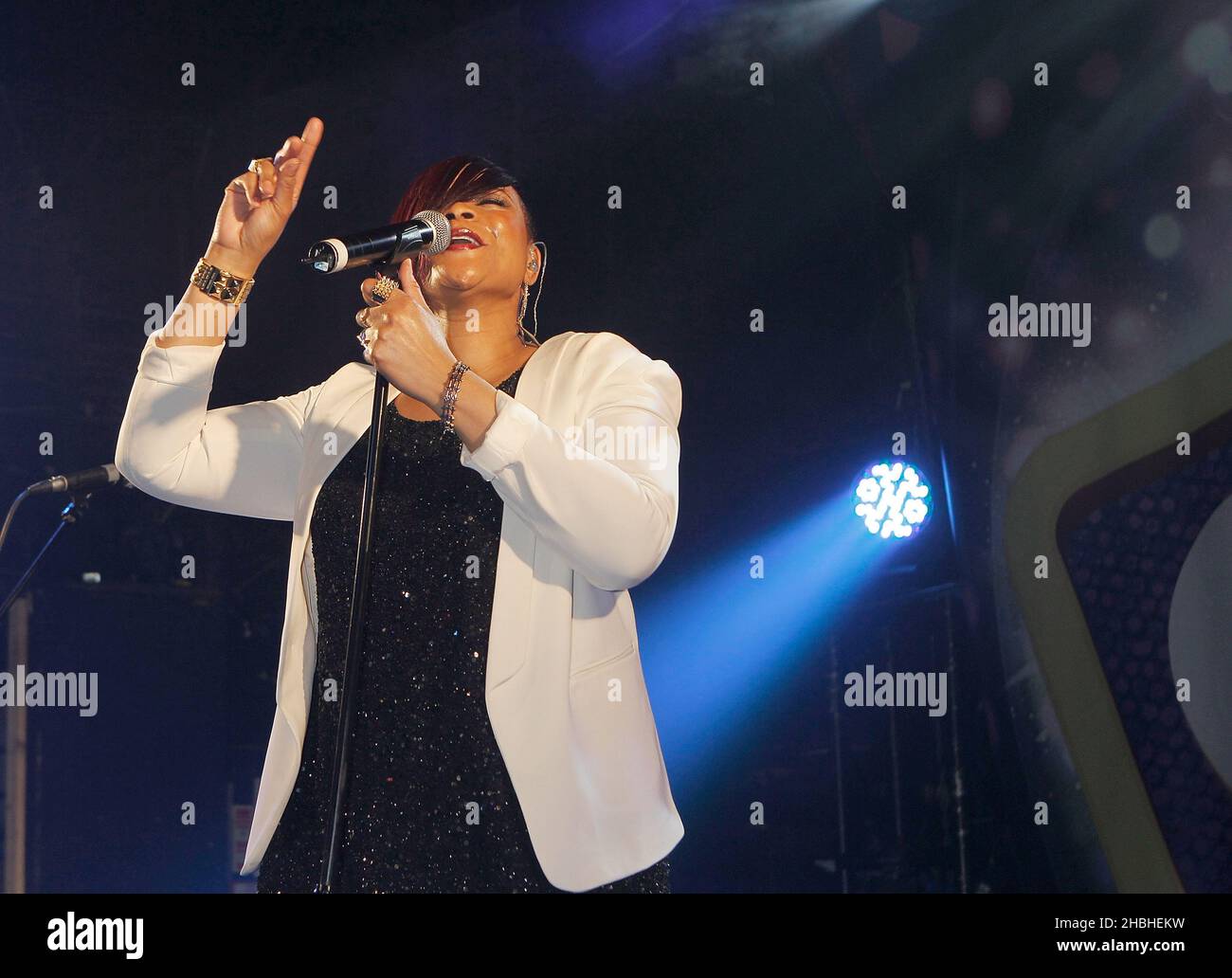Gabrielle performs on stage at G-A-Y Heaven in London Stock Photo - Alamy