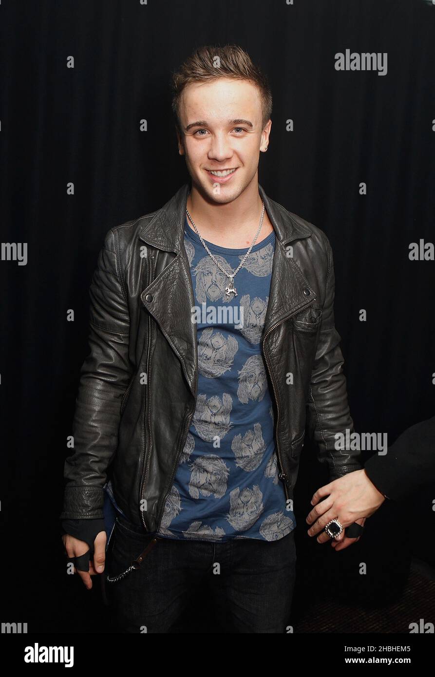 Sam Callahan poses backstage at G-A-Y Heaven in London Stock Photo - Alamy
