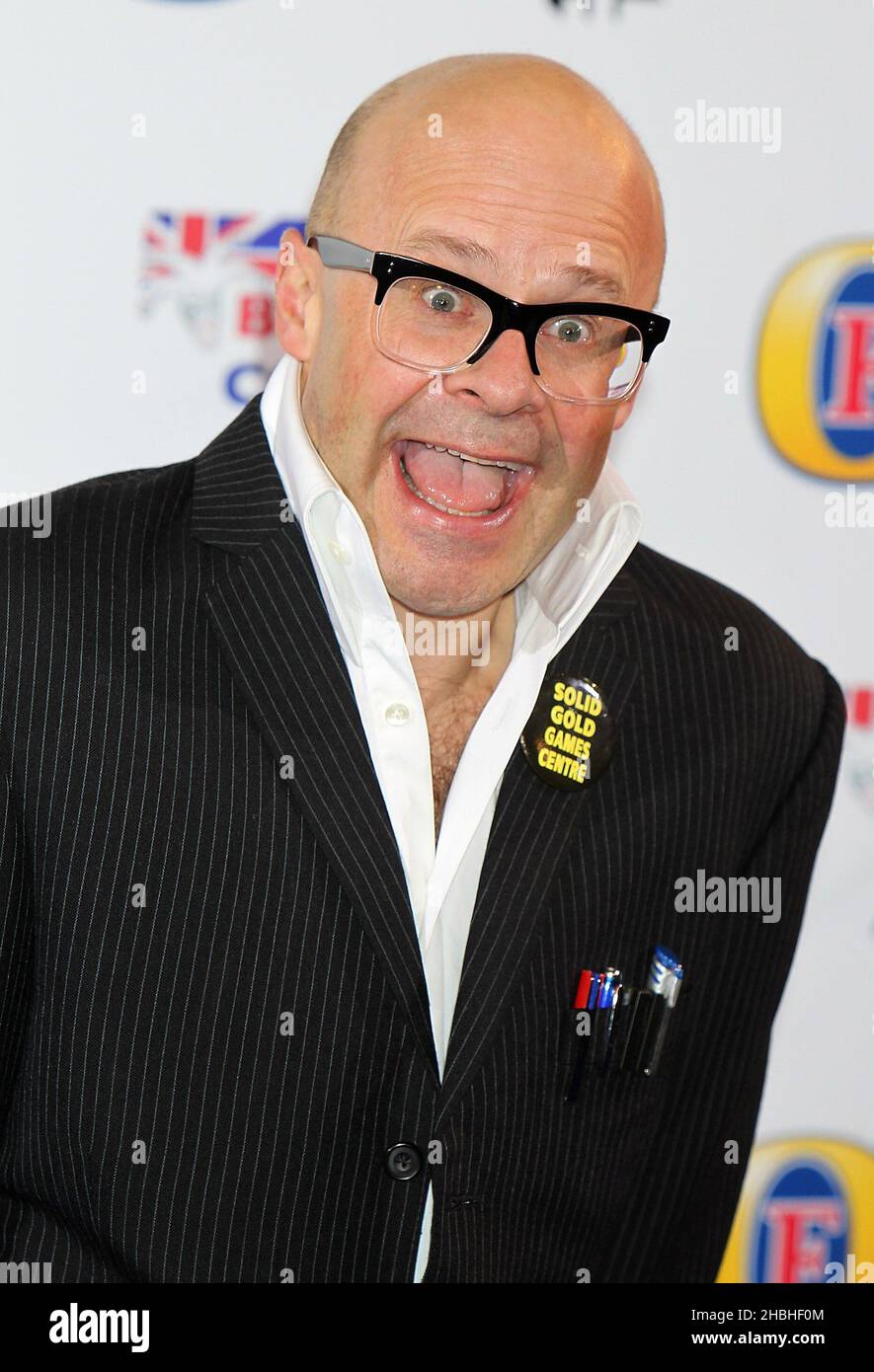 Harry Hill arrives at the British Comedy Awards at the Fountain Studios ...