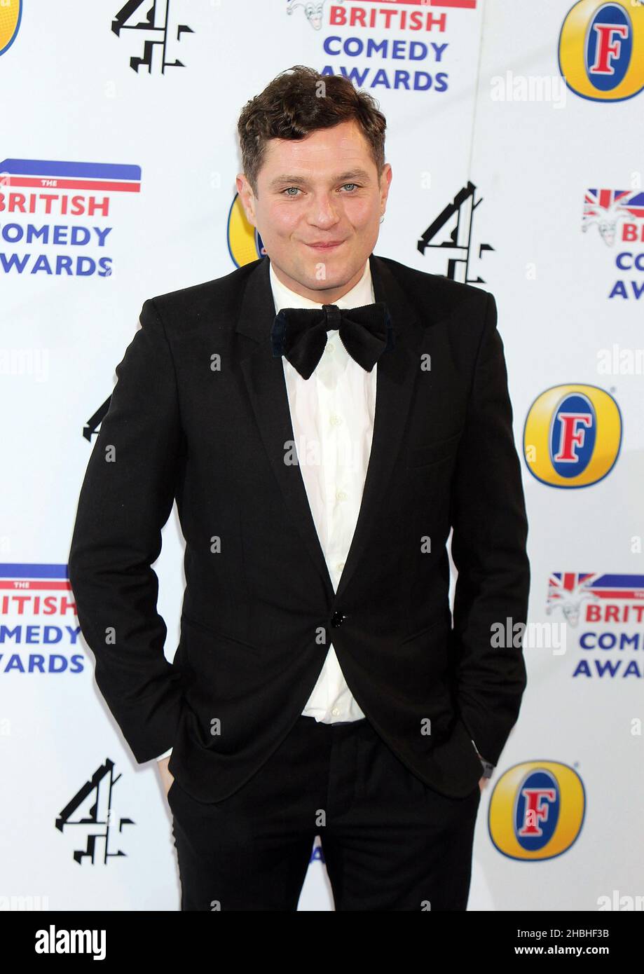 Matthew Horne arrives at the British Comedy Awards at the Fountain ...