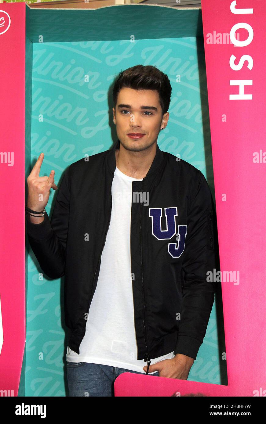 Josh Cuthbert of Union J attends The Toyfair at Olympia London Stock ...
