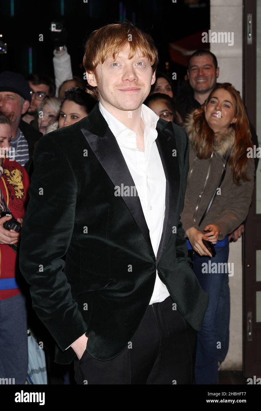 Rupert Grint attending the Whatsonstage.com Awards at the Prince of ...