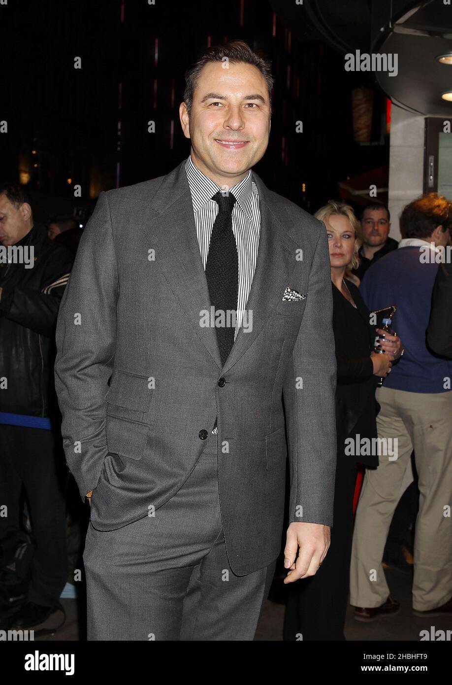 David Walliams attending the Whatsonstage.com Awards at the Prince of ...