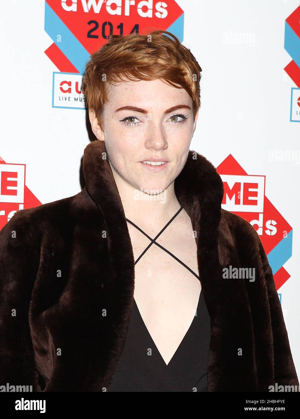 Chloe Howl attending the NME Awards arrivals at the 02 Brixton Academy ...