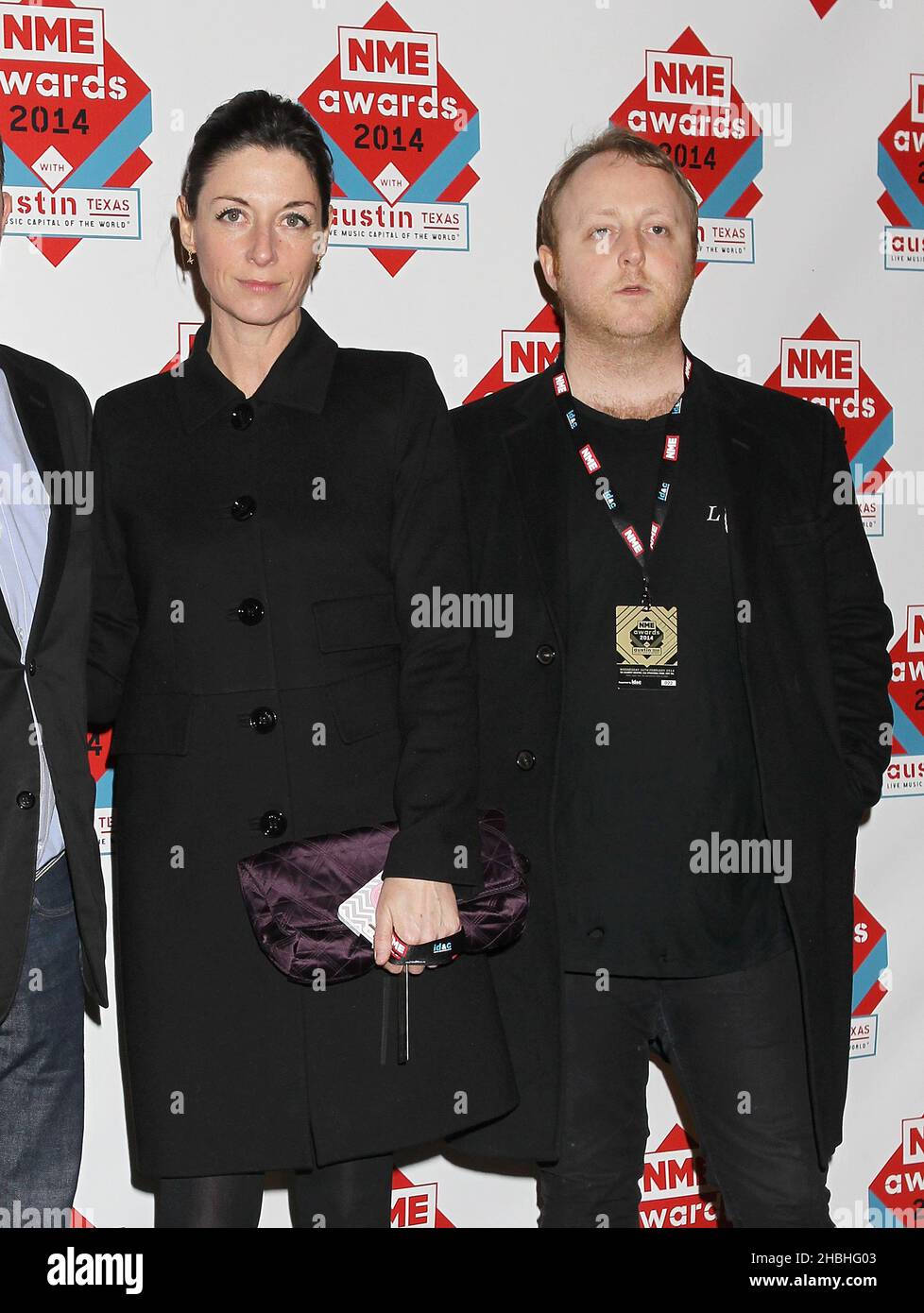 Mary McCartney and James McCartney attending the NME Awards arrivals at ...