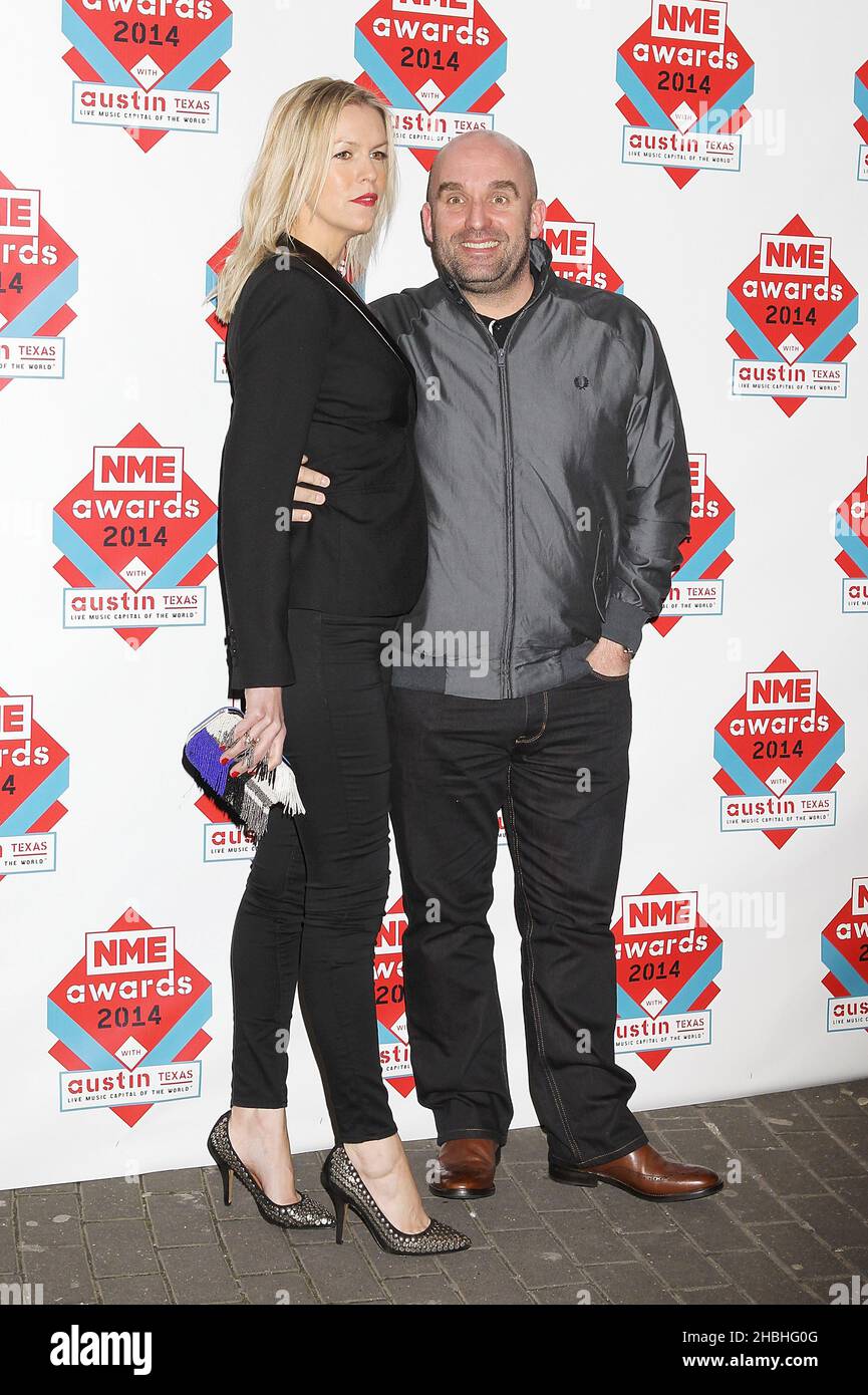 Shane meadows arriving nme awards hi-res stock photography and images ...