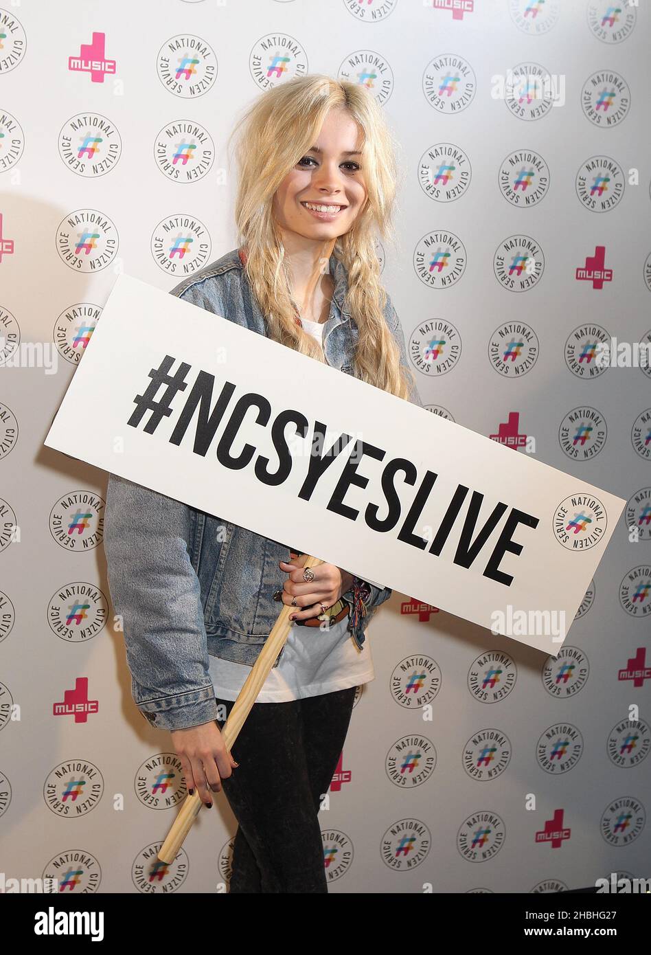 Nina Nesbitt poses backstage at the NCS Live Yes at the 02 Brixton ...
