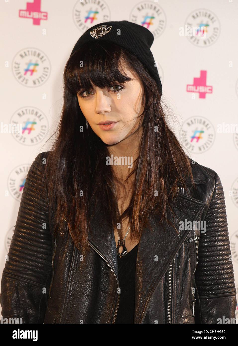 Lilah Parsons poses back stage at the NCS Live Yes at the 02 Brixton ...