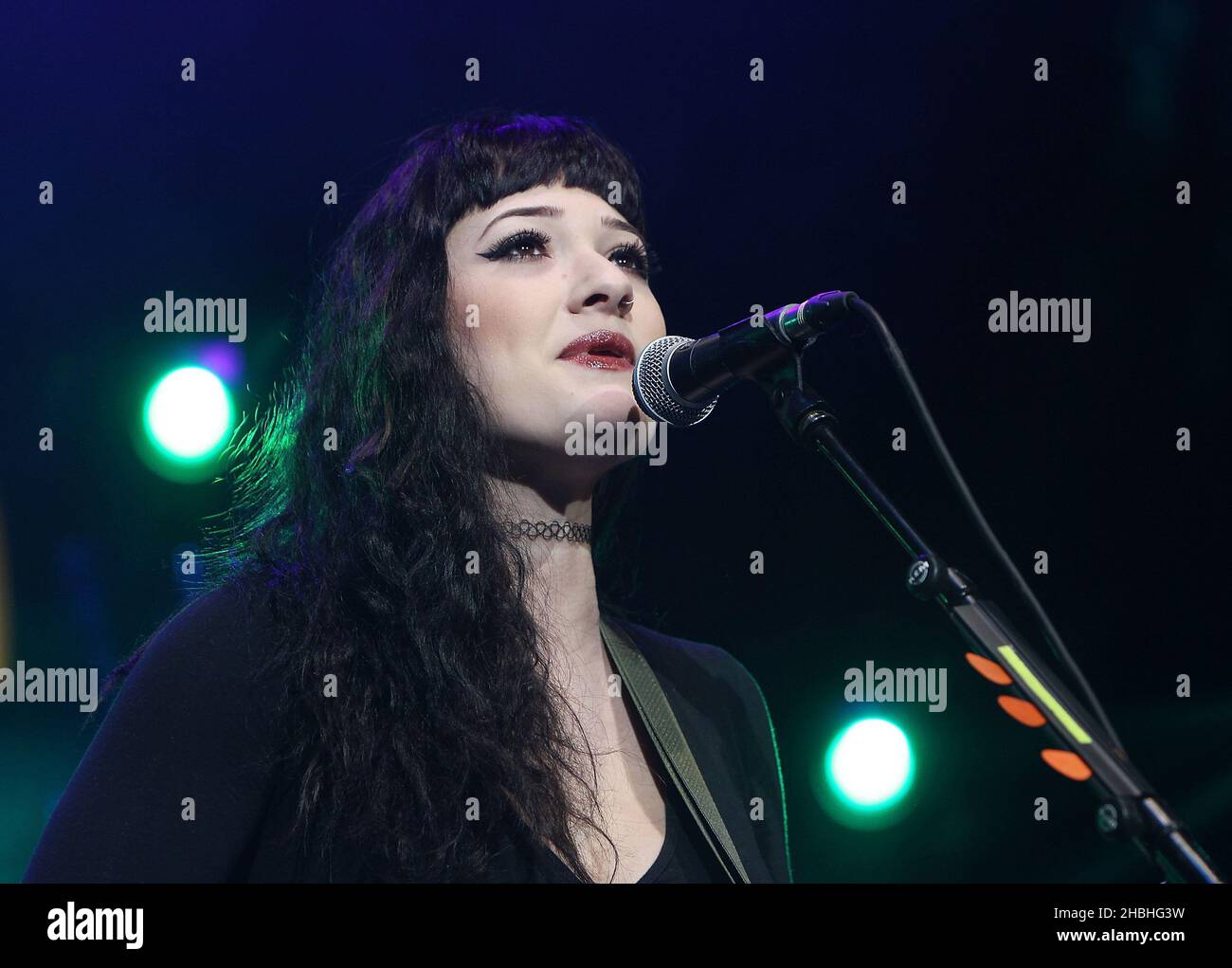 Olivia Sebastianelli performs on stage at the NCS Live Yes at the 02 ...