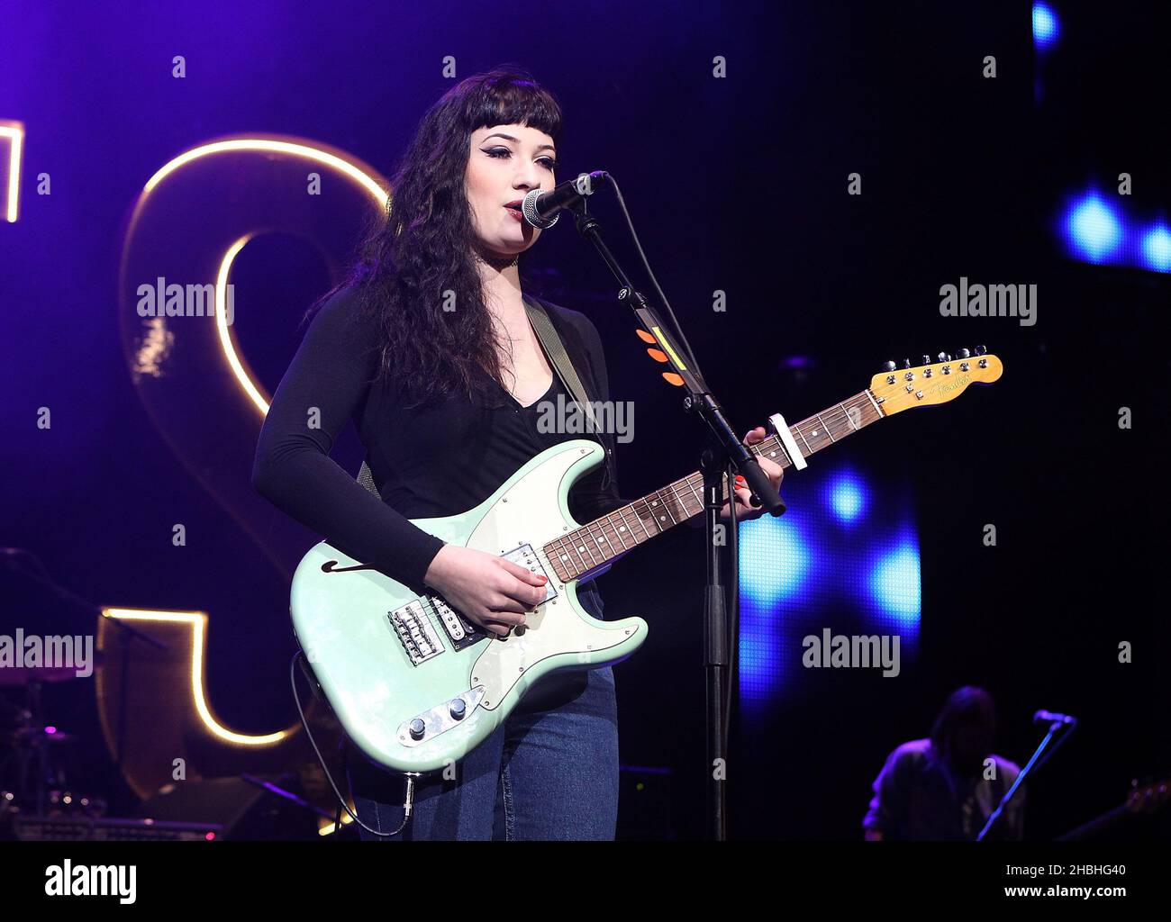 Olivia Sebastianelli performs on stage at the NCS Live Yes at the 02 ...