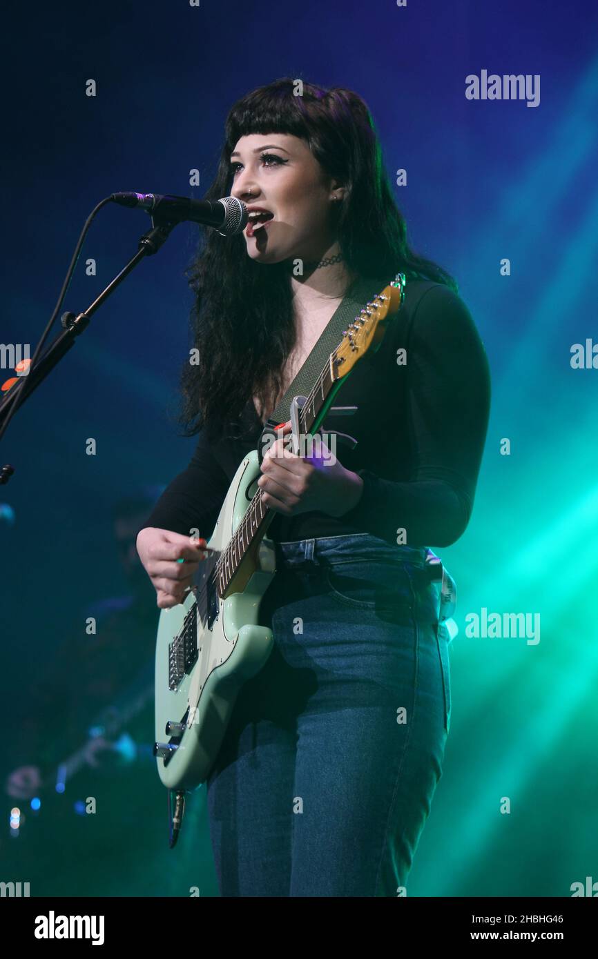 Olivia Sebastianelli performs on stage at the NCS Live Yes at the 02 ...