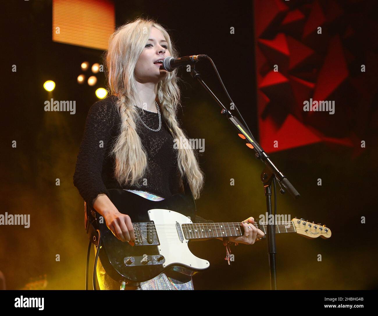 Nina Nesbitt performs on stage at the NCS Live Yes at the 02 Brixton ...