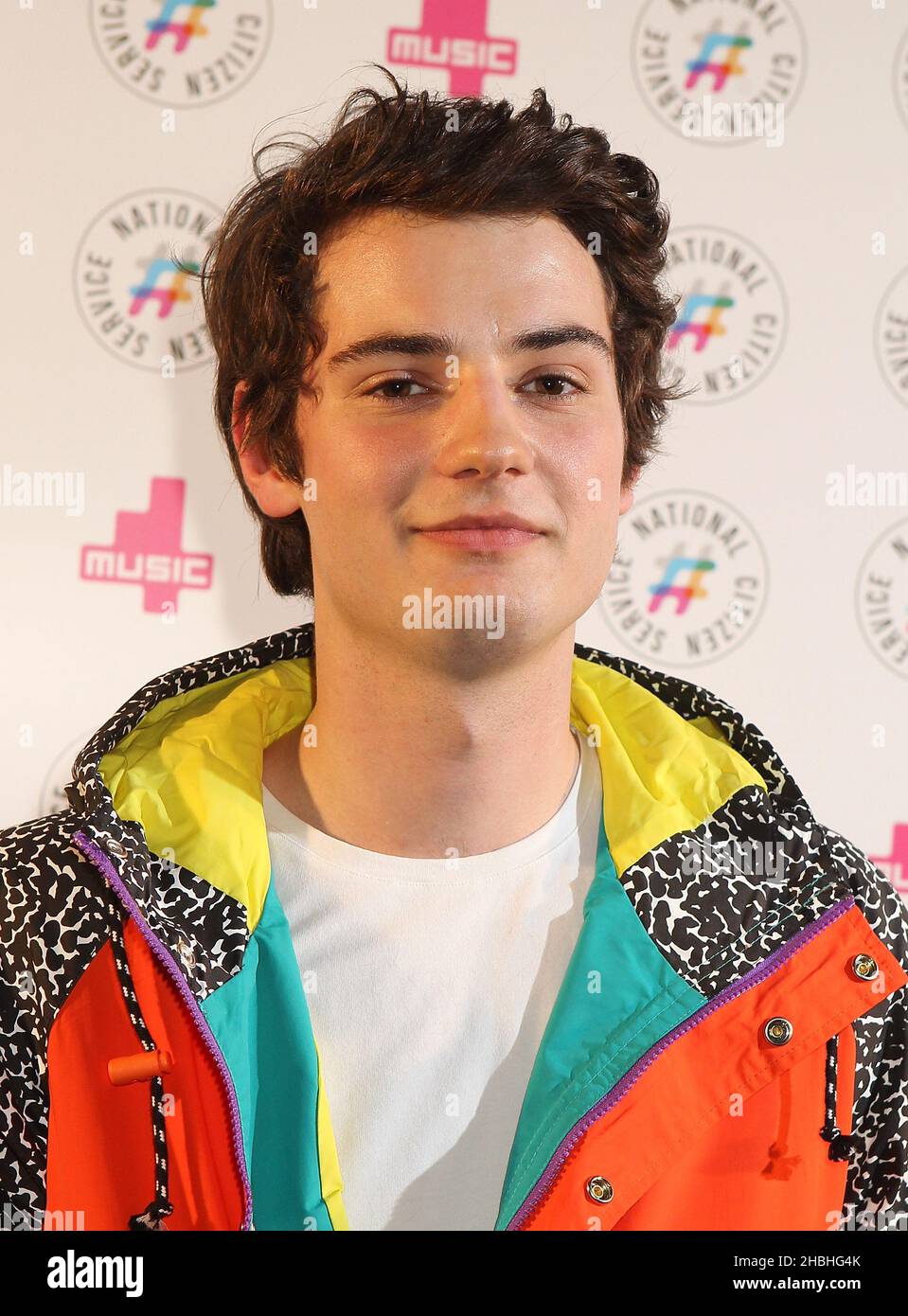 Jack Brett Anderson poses backstage at the NCS Live Yes at the 02 ...