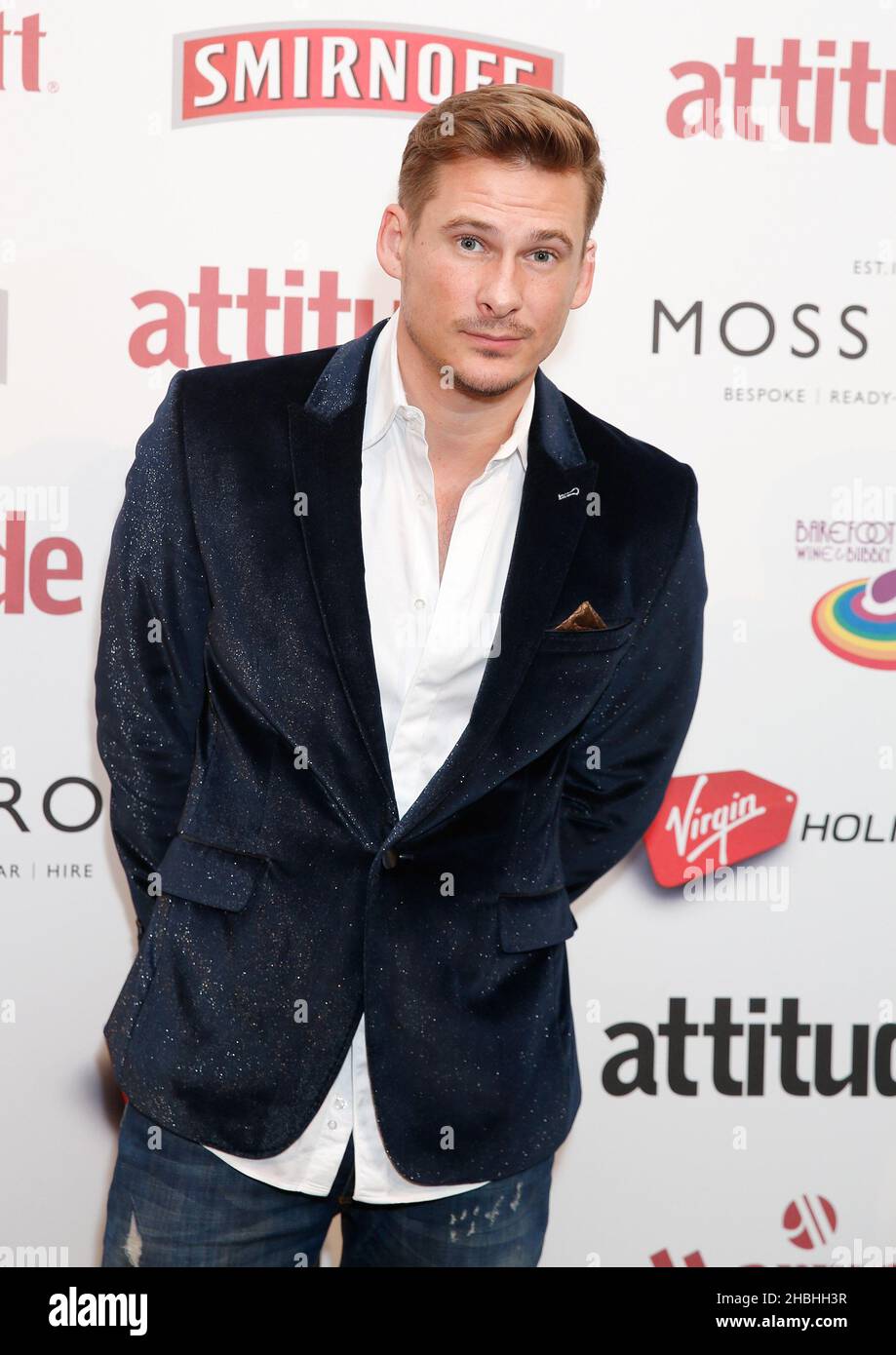 Lee Ryan attending the Attitude Awards at the Grosvenor House Hotel in ...