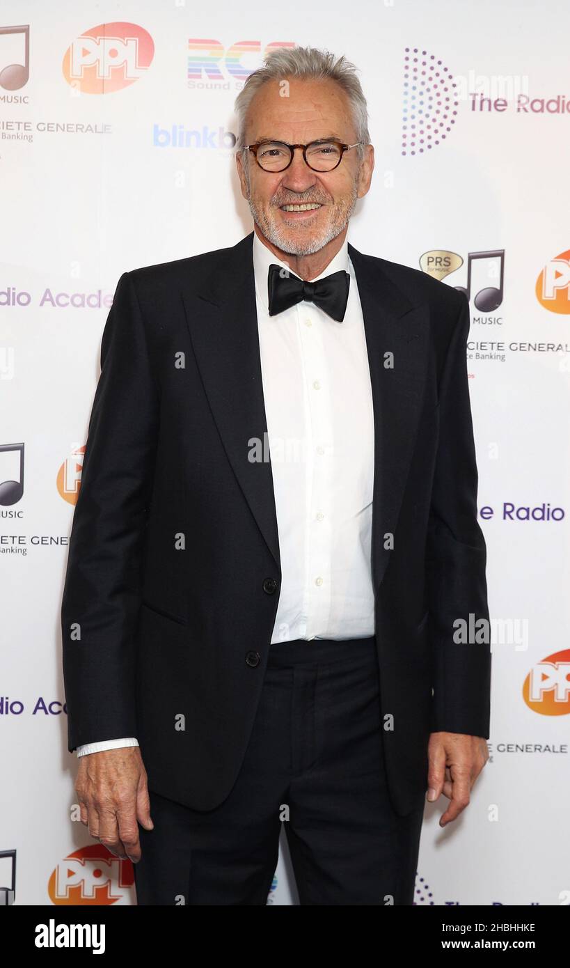 Larry Lamb attends The Radio Academy Awards at the Grosvenor House ...