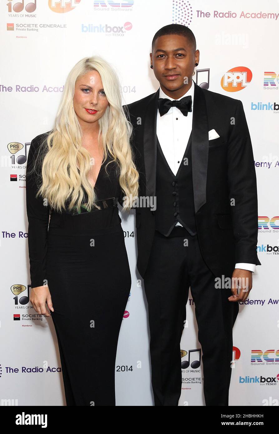 Charlie Hedges and Rickie Williams attend The Radio Academy Awards at ...