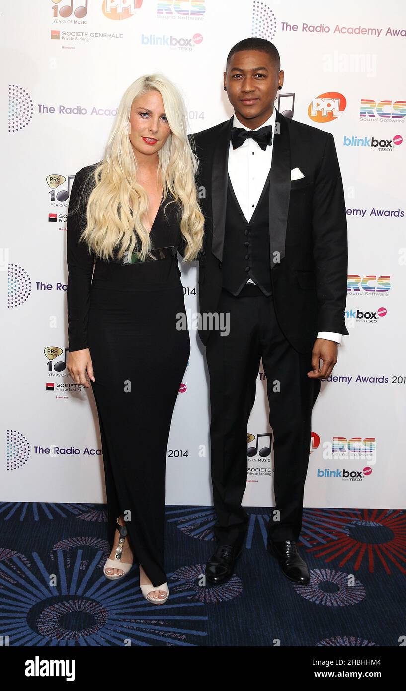 Charlie Hedges and Rickie Williams attends The Radio Academy Awards at ...