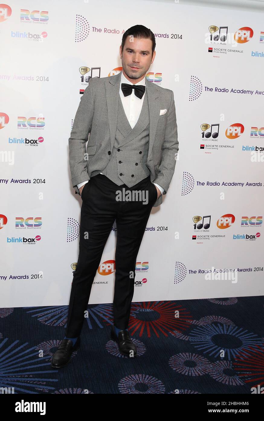 Dave Berry attends The Radio Academy Awards at the Grosvenor House ...