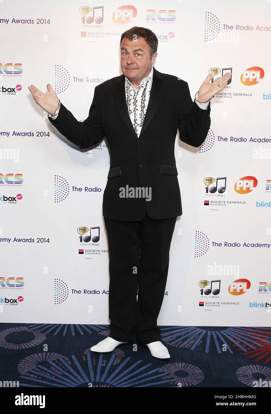 Paul Ross attends The Radio Academy Awards at the Grosvenor House Hotel ...