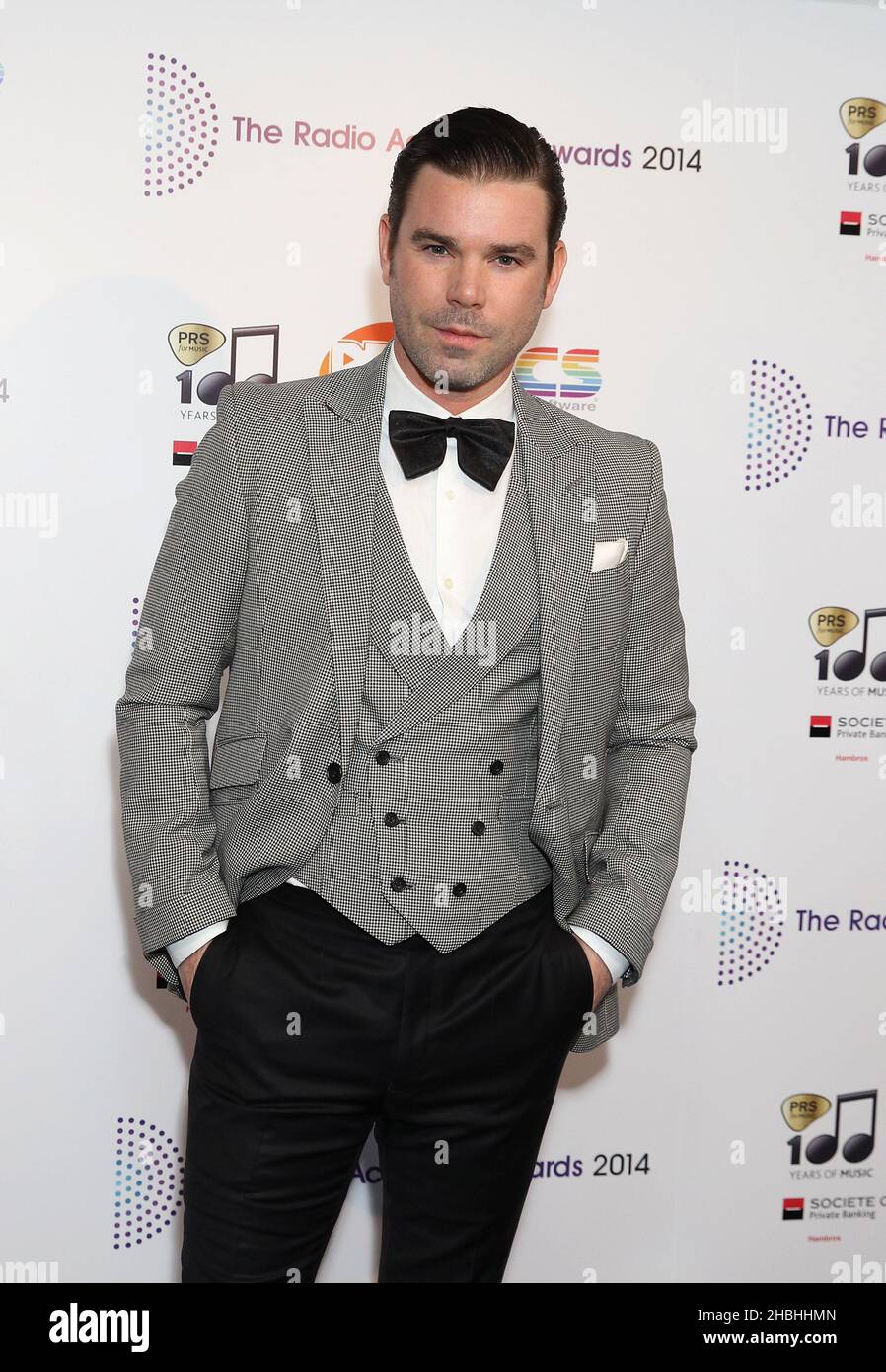 Dave Berry attends The Radio Academy Awards at the Grosvenor House ...