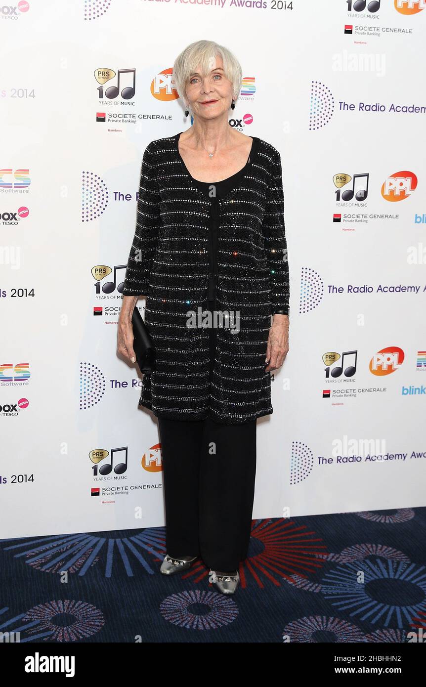 Sheila Hancock attends The Radio Academy Awards at the Grosvenor House ...