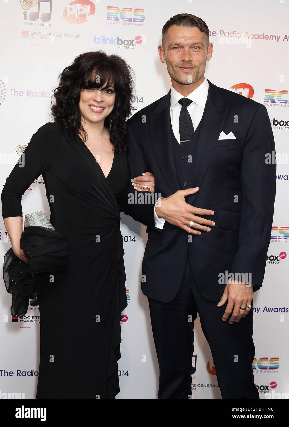 John Partridge attends The Radio Academy Awards at the Grosvenor House ...