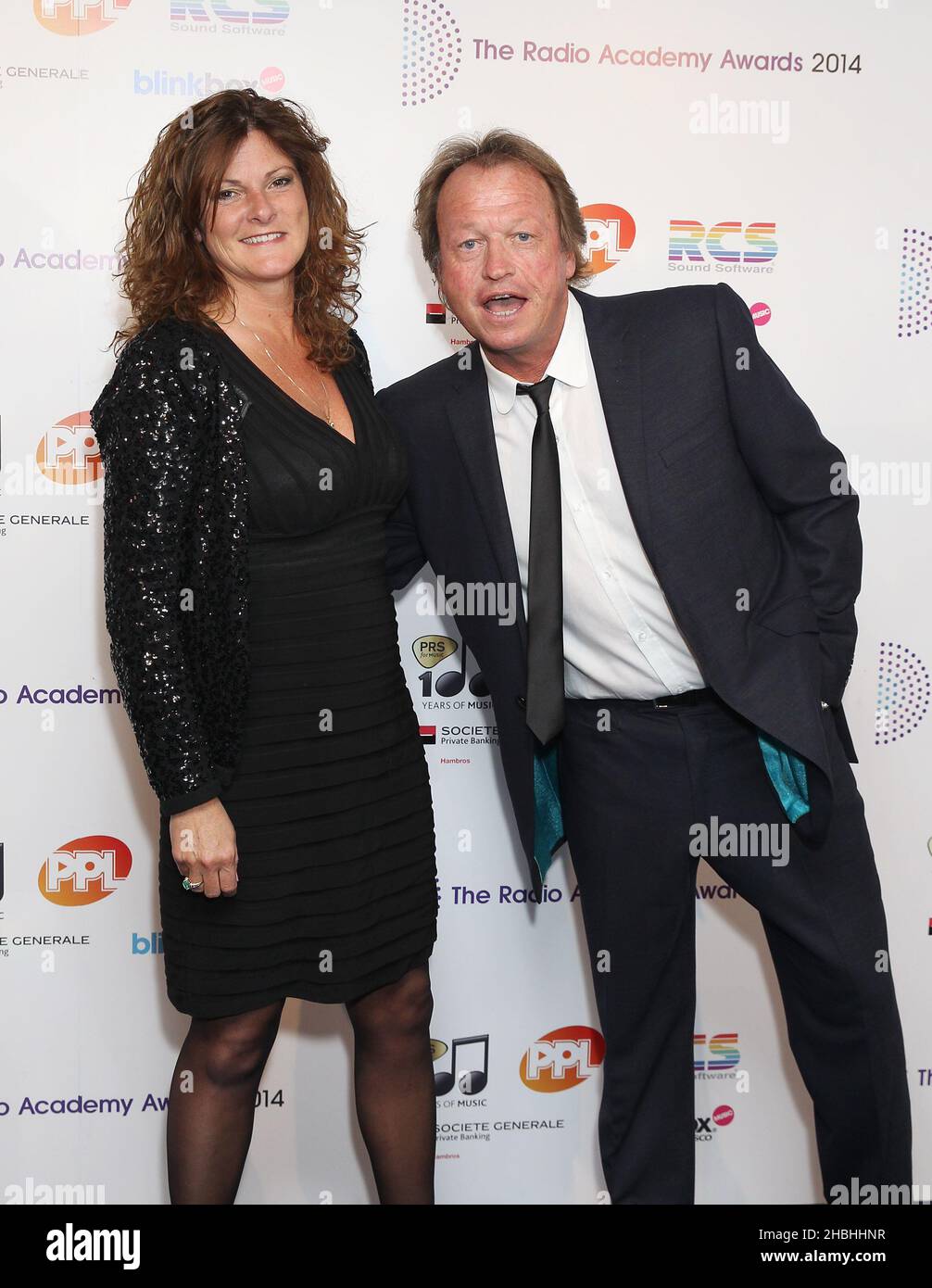 Mark King attends The Radio Academy Awards at the Grosvenor House Hotel ...