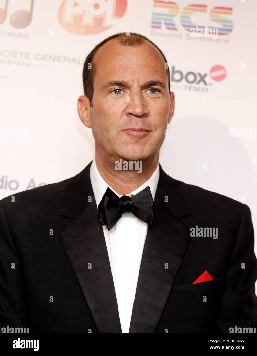 Johnny Vaughan attends The Radio Academy Awards at the Grosvenor House ...