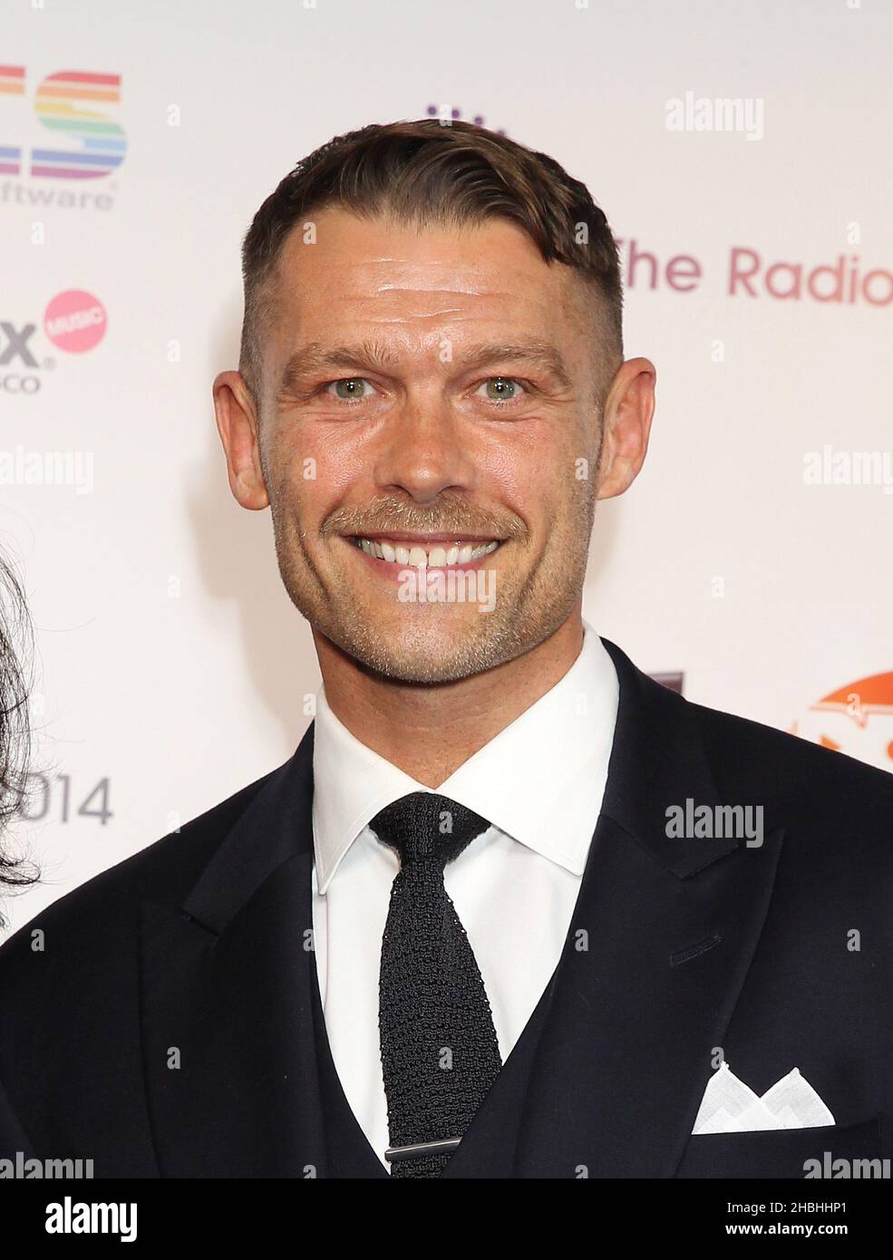 John Partridge attends The Radio Academy Awards at the Grosvenor House ...