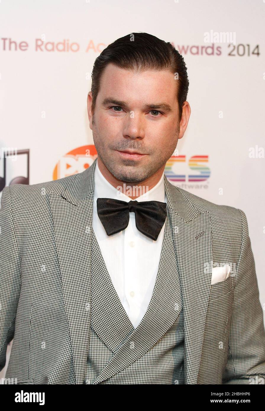 Dave Berry attends The Radio Academy Awards at the Grosvenor House ...