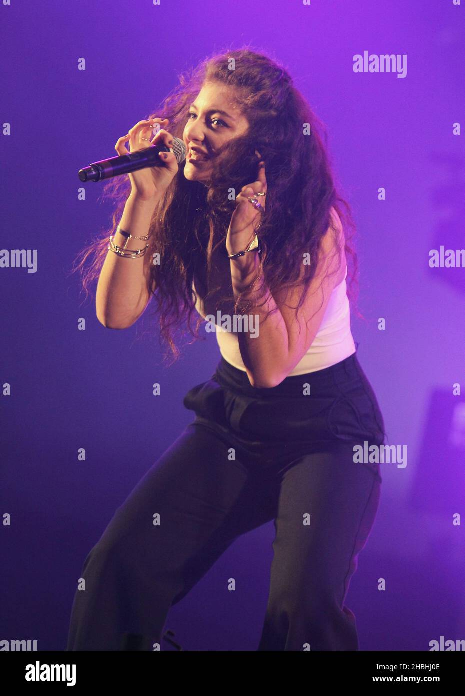 Lorde concert hi-res stock photography and images - Alamy