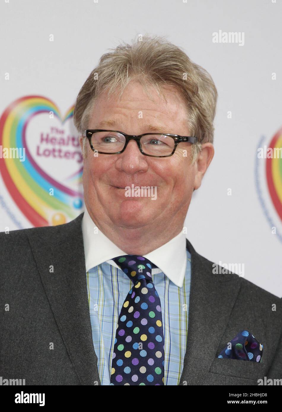 Jim Davidson arriving at The Health Lottery Tea Party at the Savoy ...