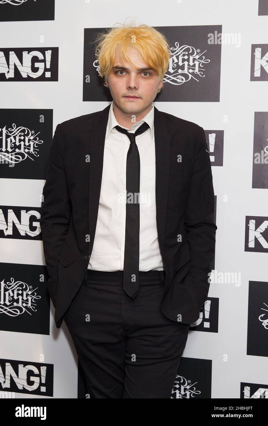 Gerard Way Yellow Hair