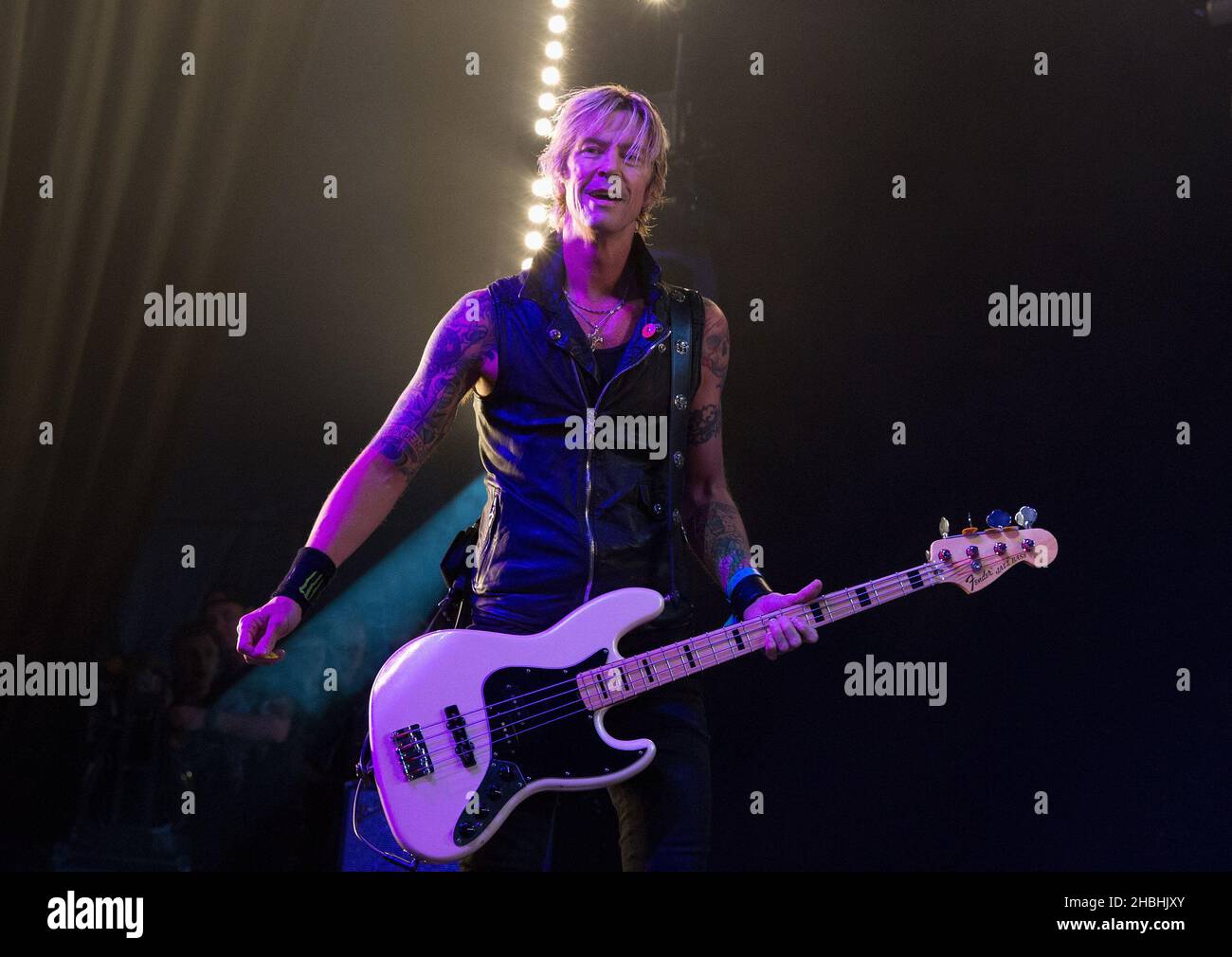 Duff McKagan performs on stage with Walking Papers at the Calling Festival on Clapham Common in ...