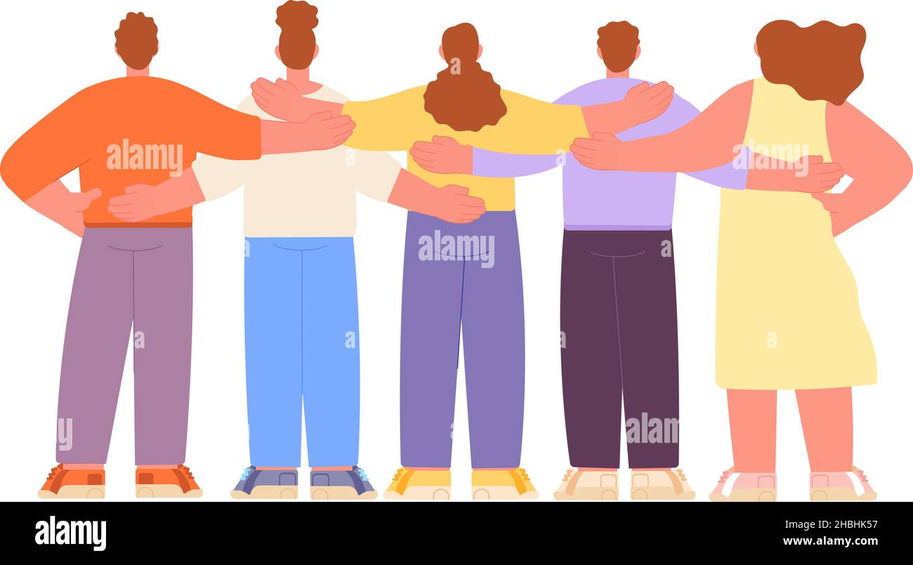 People Helping Others Animated