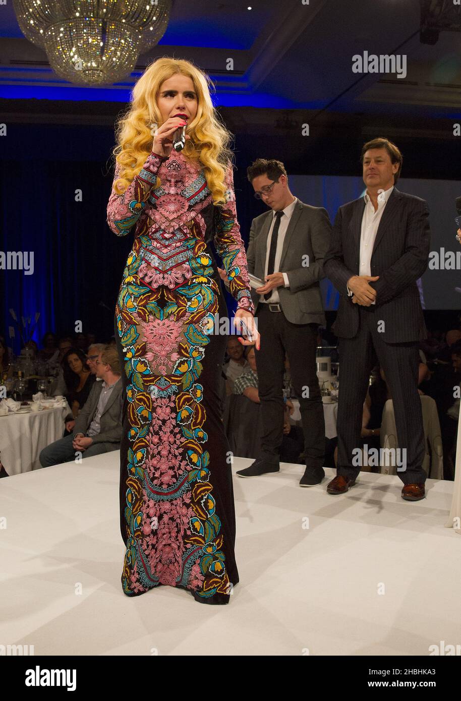 Paloma Faith wins the Royal Albert Hall Best British Act Award at the ...