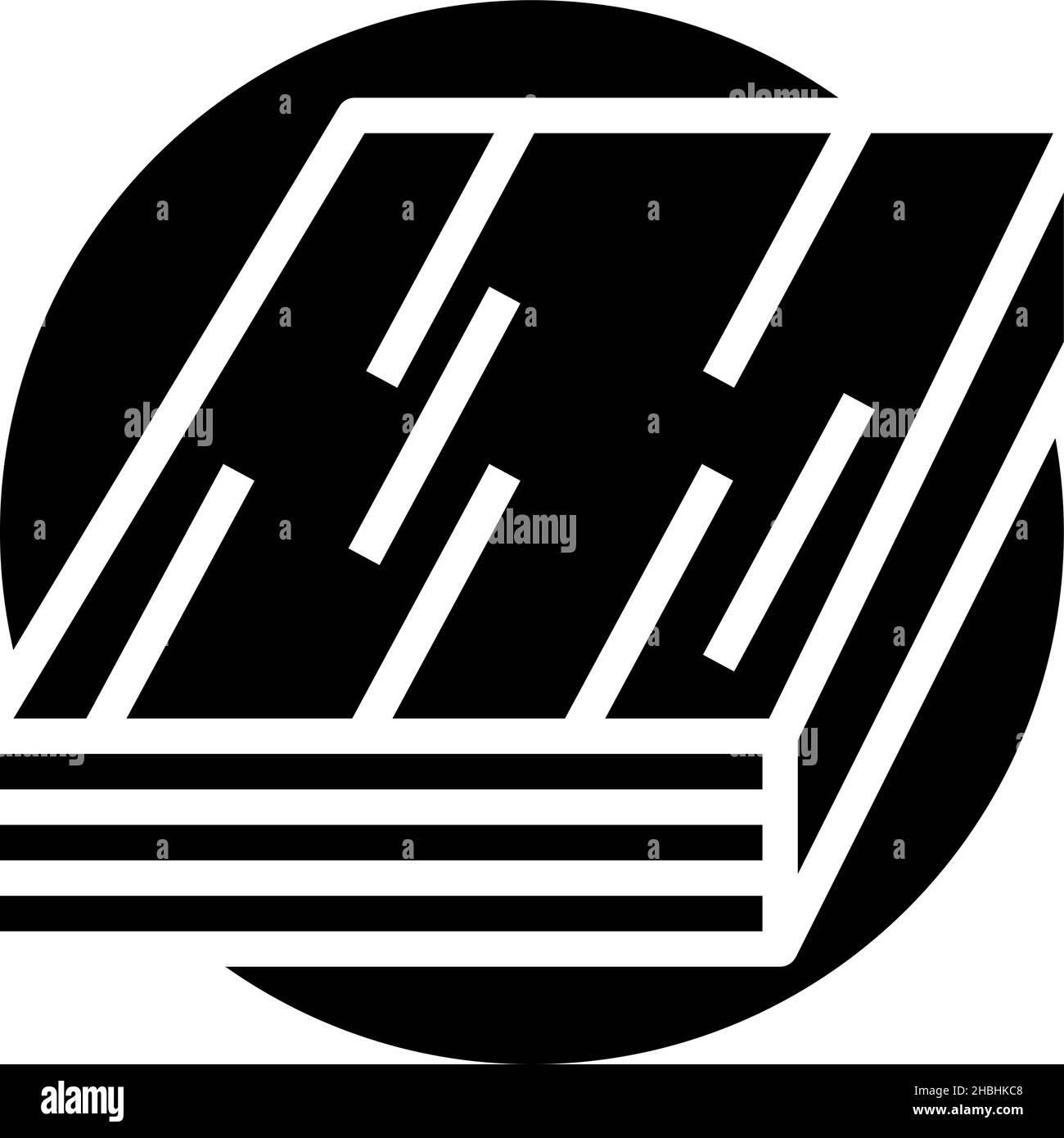 laminate floor glyph icon vector illustration Stock Vector Image & Art ...