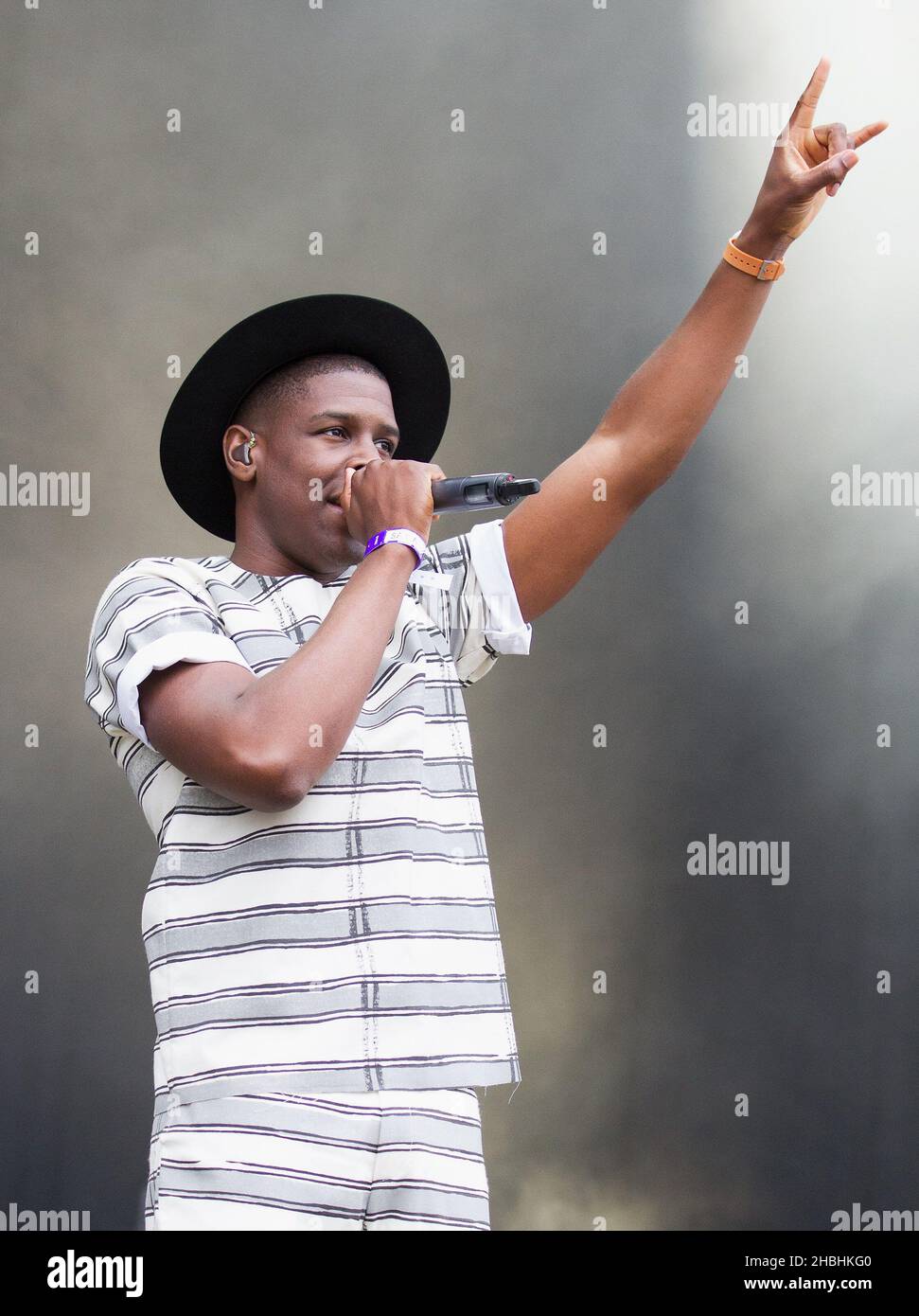 Labrinth performs on stage at Wireless Festival in Finsbury Park in ...