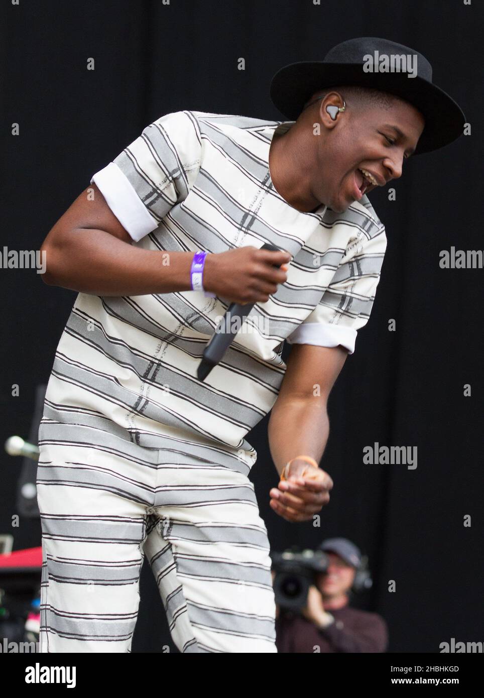 Labrinth performs on stage at Wireless Festival in Finsbury Park in ...