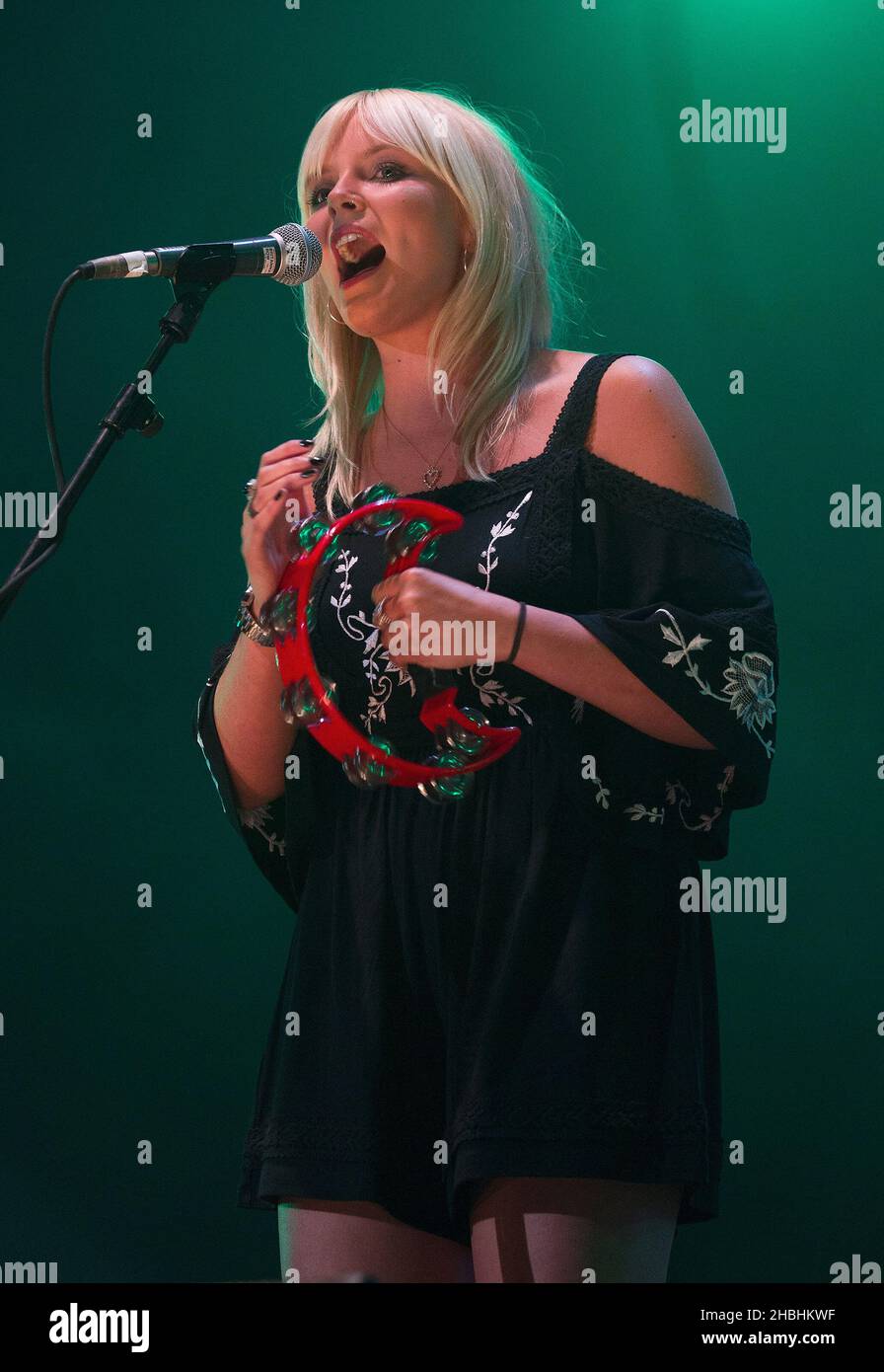 Grace Ackerman of Chasing Grace performing on stage at Rock Assembly in ...