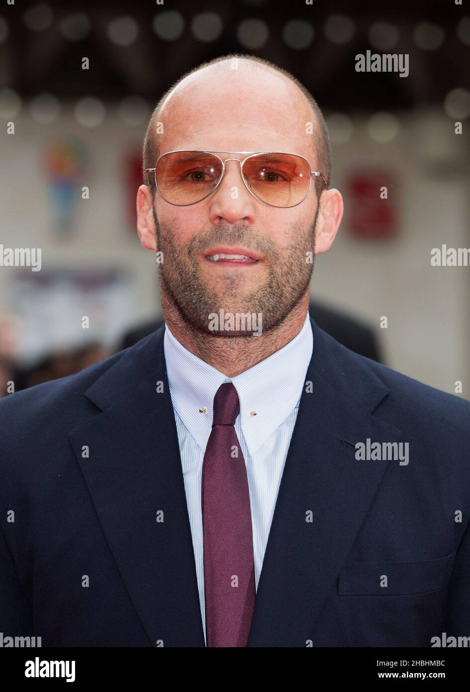 Jason Statham attending the World Premiere of the Expendables 3 at The ...