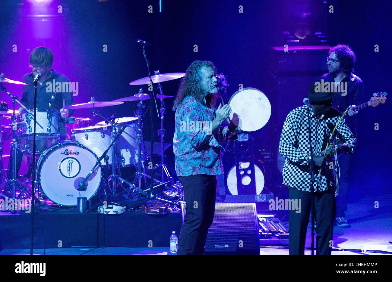 Robert Plant performs on stage at iTunes Festival at the Roundhouse in ...