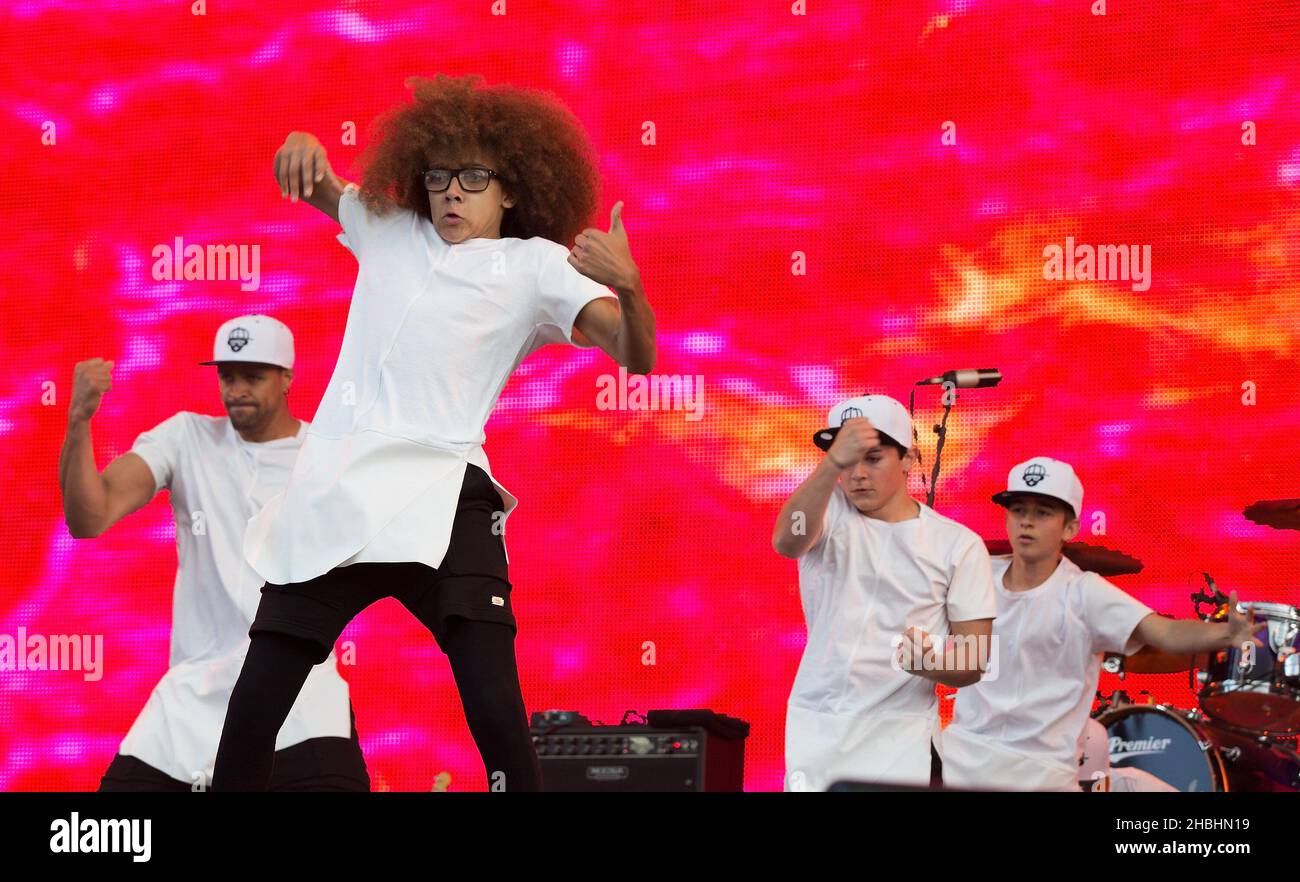 Diversity perform on stage at the Invictus Games Closing Ceremony at ...