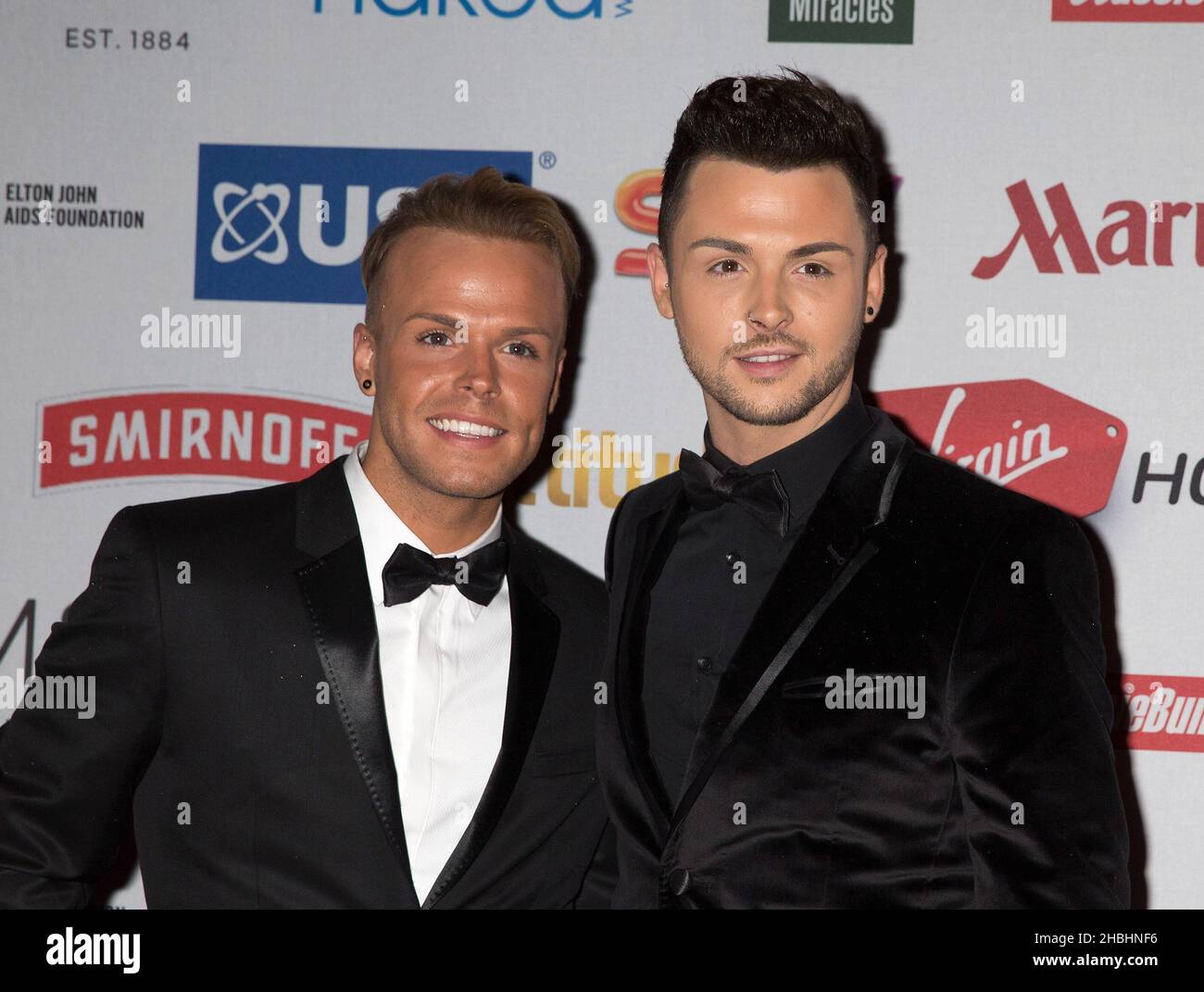 Jaymi Hensley of Union J attending the Attitude Awards at the ...